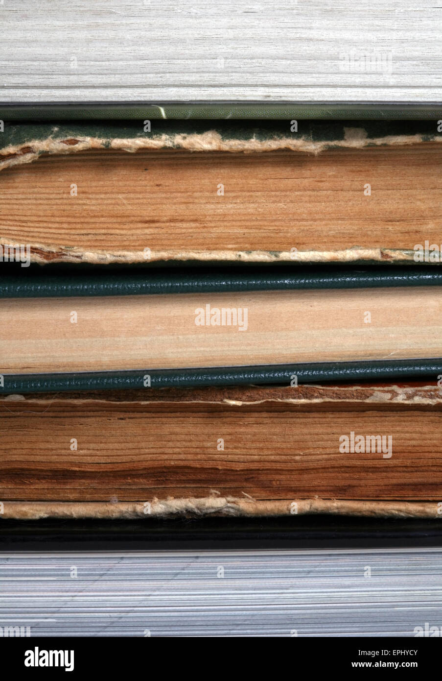 Old and modern books Stock Photo - Alamy
