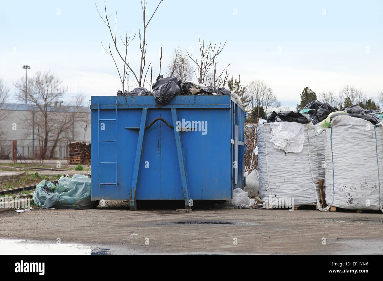 Plastic pallets recycling hi-res stock photography and images - Alamy