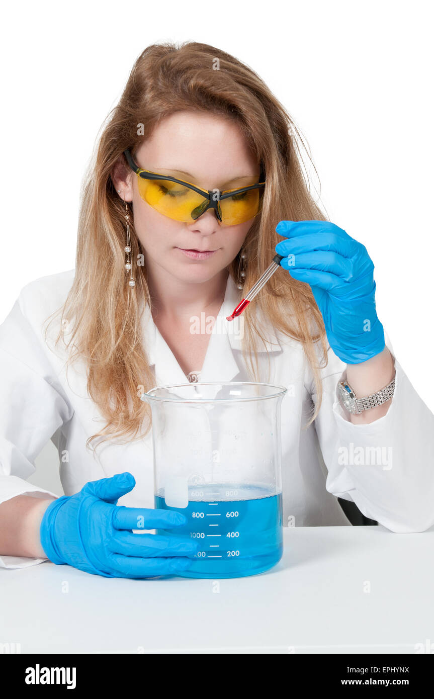Eye doctor and scientist hi-res stock photography and images - Alamy
