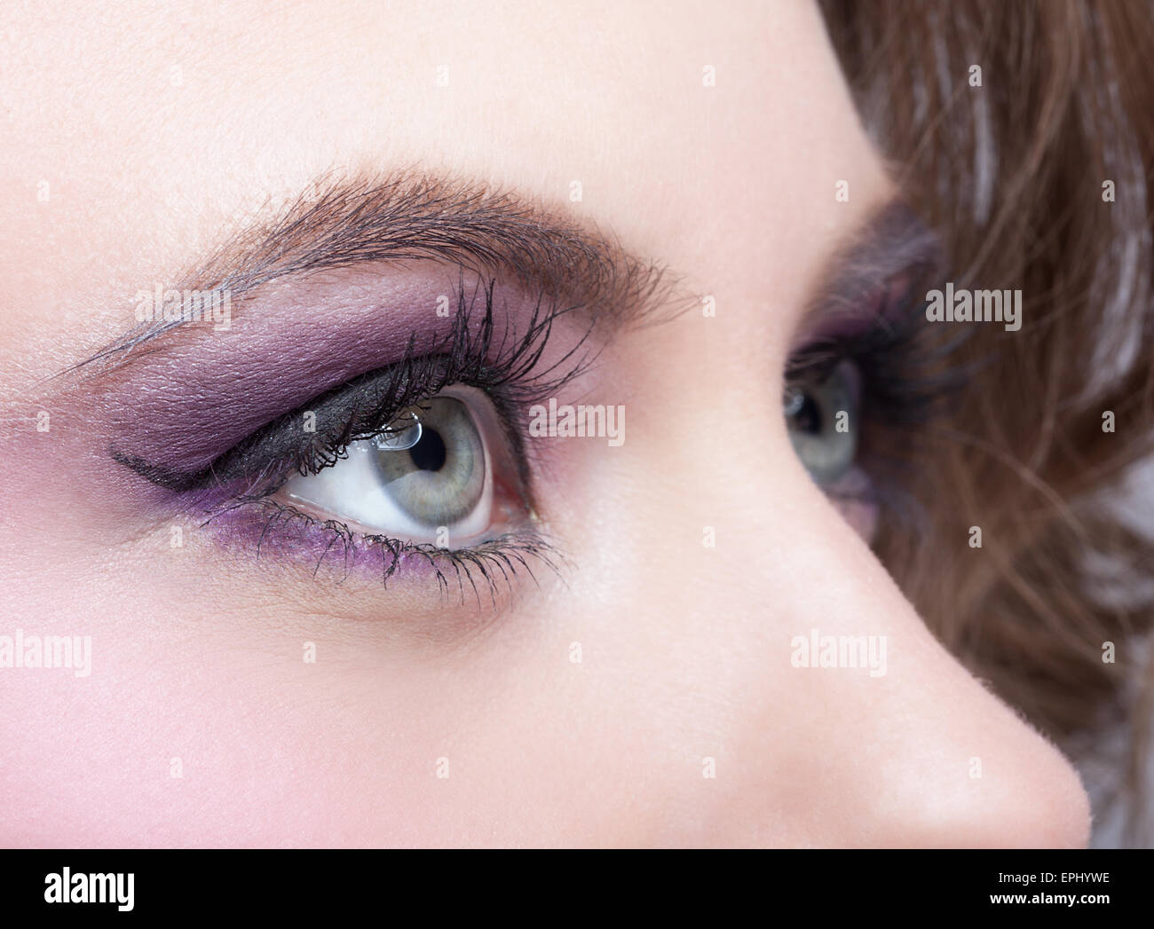 Close up shot of eye hi-res stock photography and images - Alamy