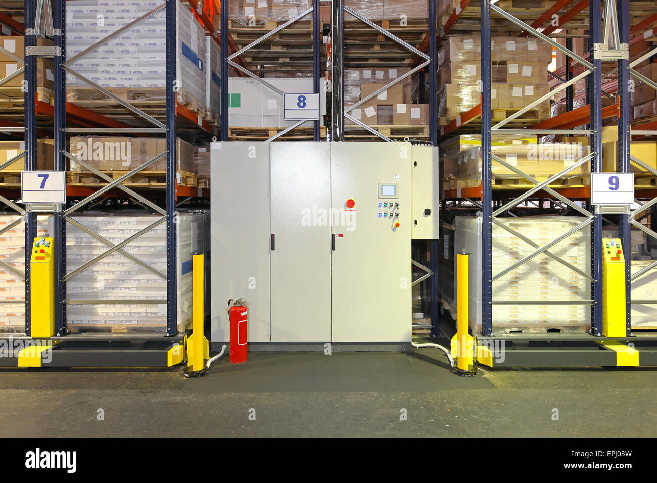 Mobile shelving system hi-res stock photography and images - Alamy