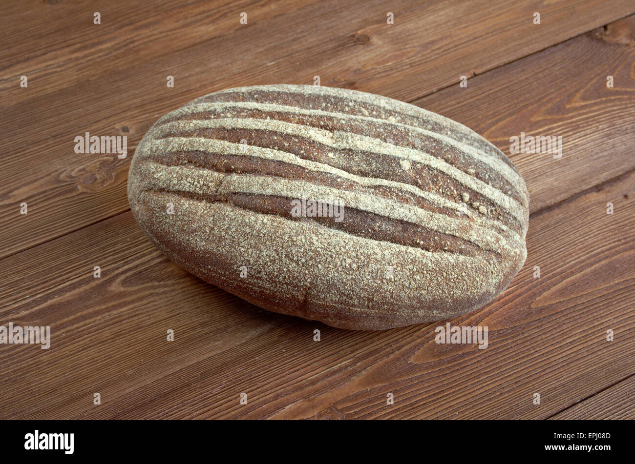 rustic rye bread Stock Photo - Alamy