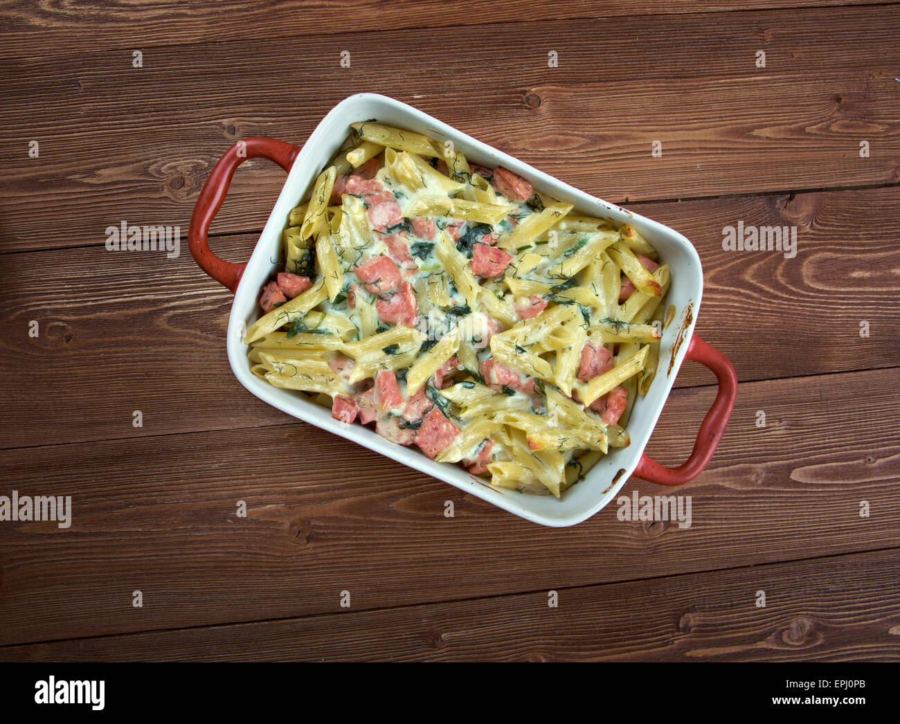 Sformato di pasta Stock Photo - Alamy