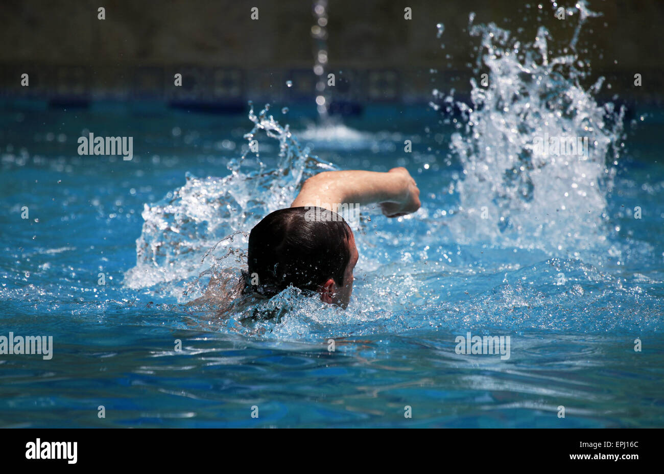 Swimmer coach hi-res stock photography and images - Alamy