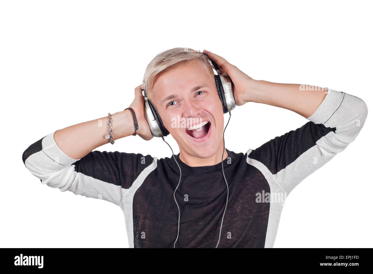 Man singing hi-res stock photography and images - Alamy