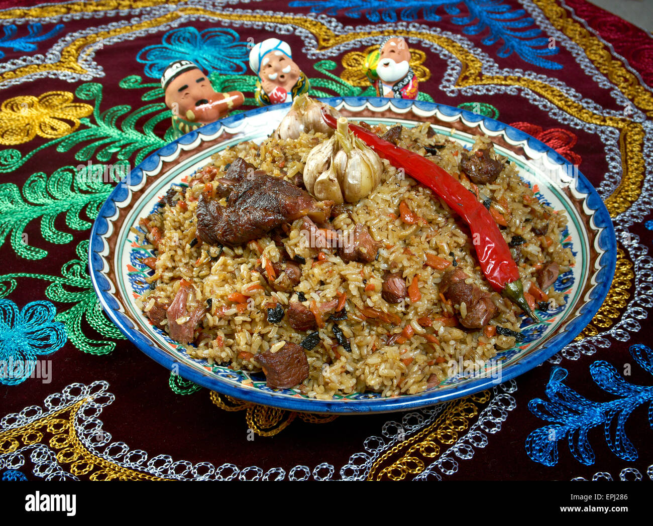 Oriental pilaf Stock Photo - Alamy