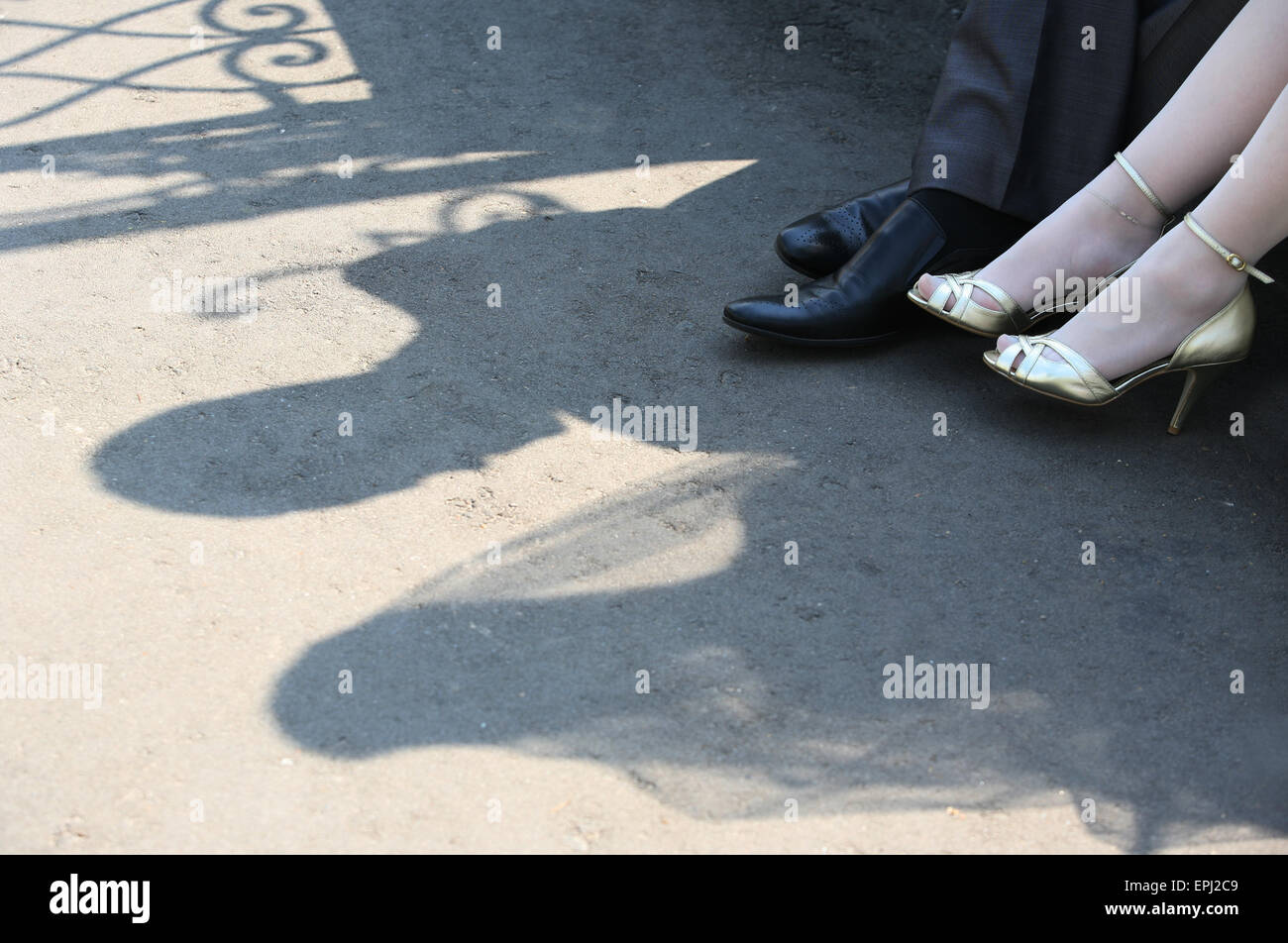 Boots and shadows hi-res stock photography and images - Alamy