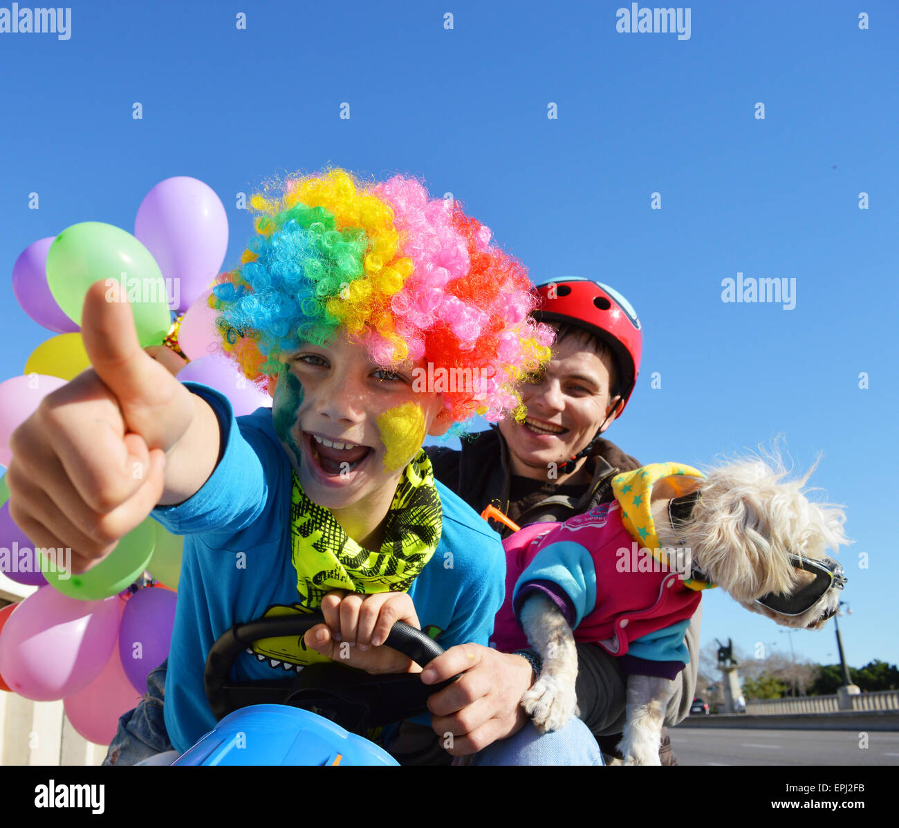 Fasching party kinder hi-res stock photography and images - Alamy