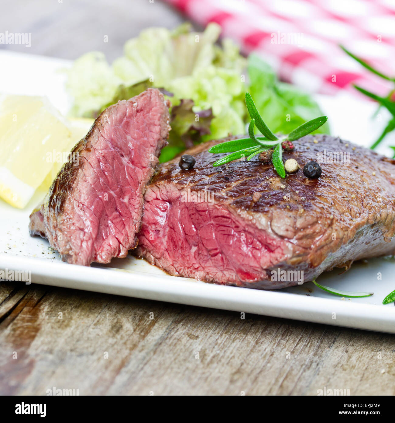 Rumpsteak filet hi-res stock photography and images - Alamy