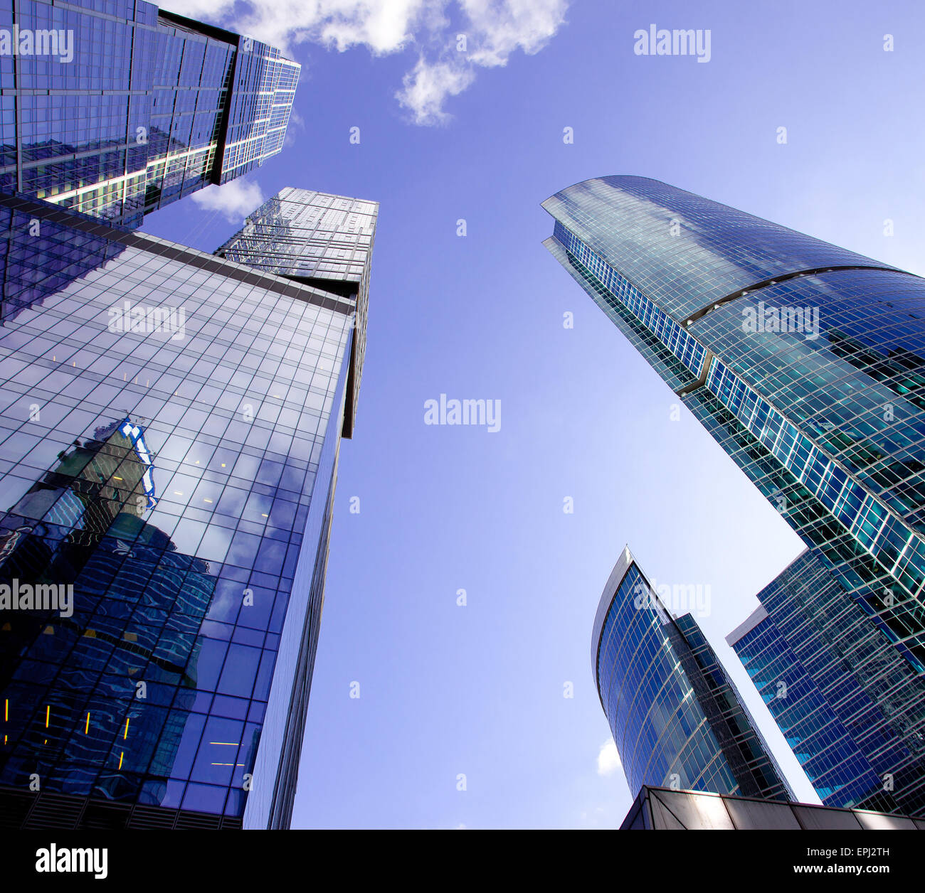 Highrise buildings reflections skyscrapers hi-res stock photography and ...