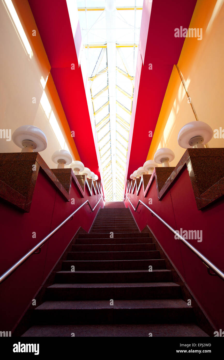Interior of an old covered bridge Stock Photo - Alamy