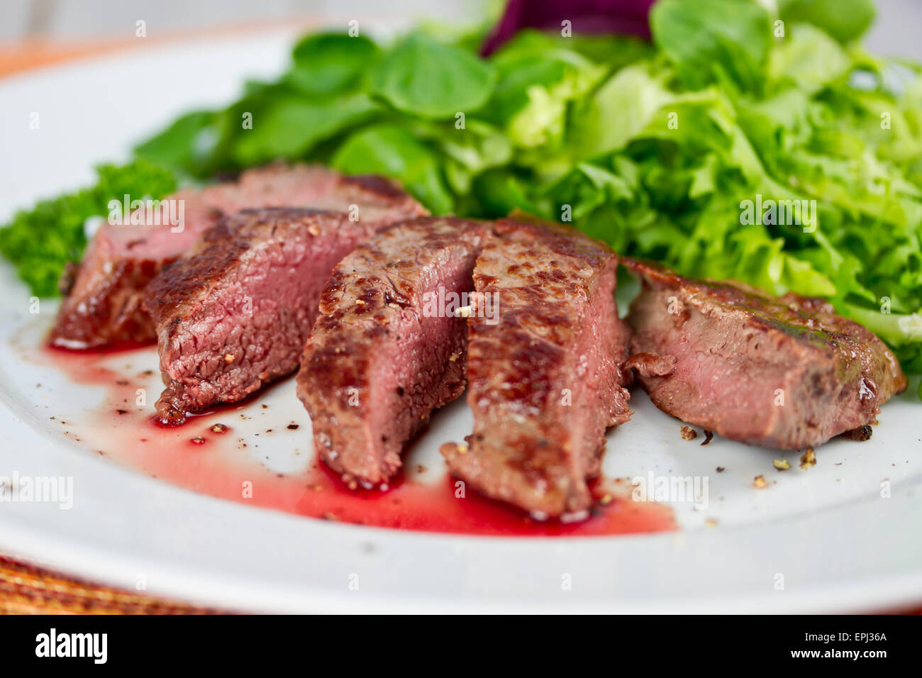 Medium Rare Lamb High Resolution Stock Photography and Images - Alamy