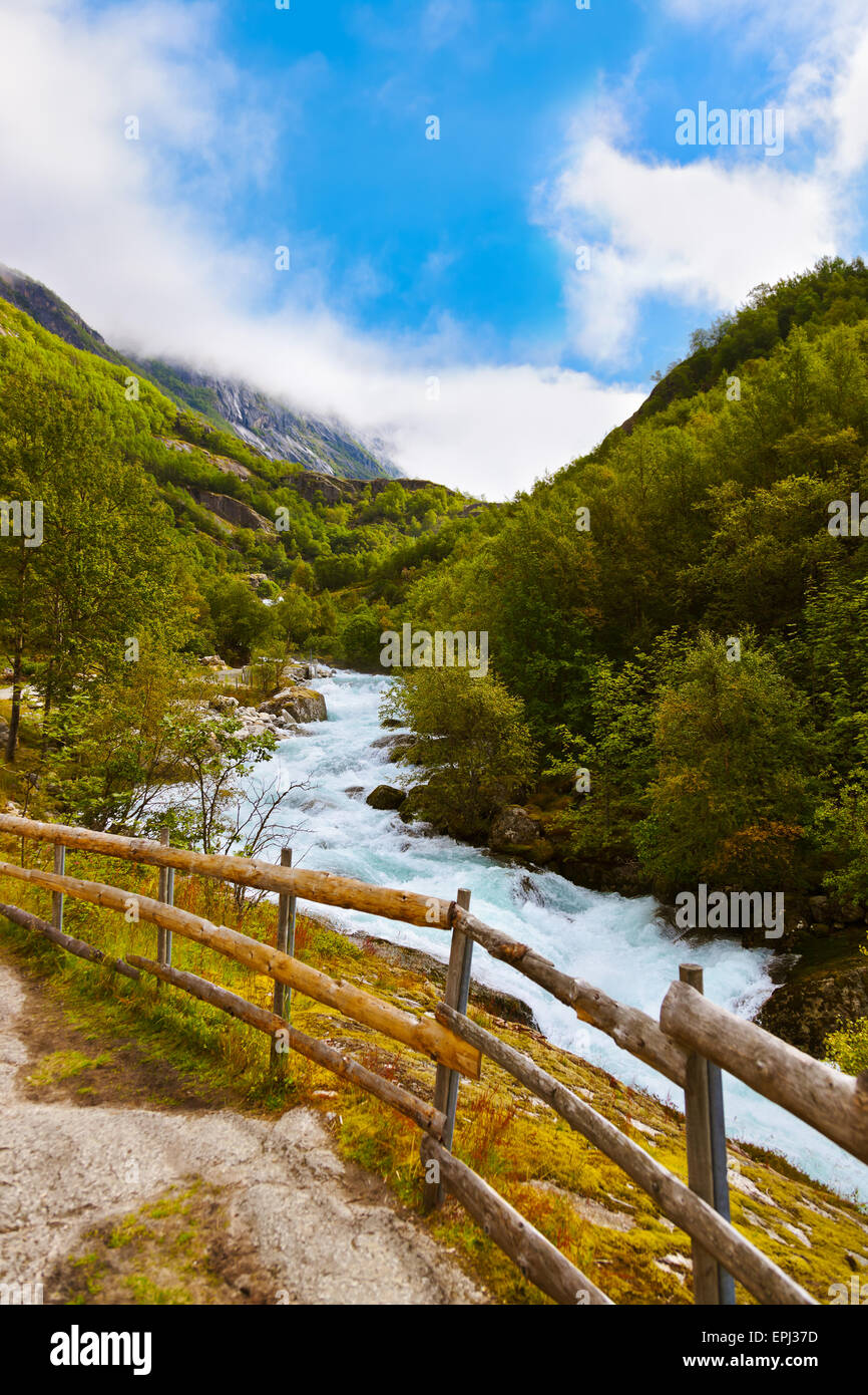 Glacier canyon river hi-res stock photography and images - Alamy