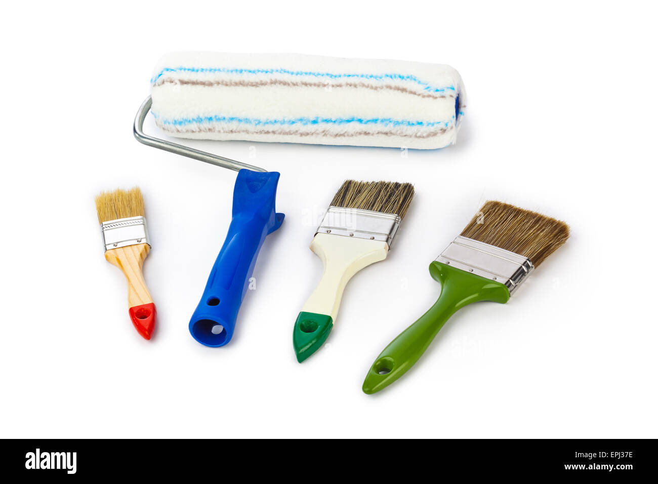 Group of paint brushes Stock Photo - Alamy