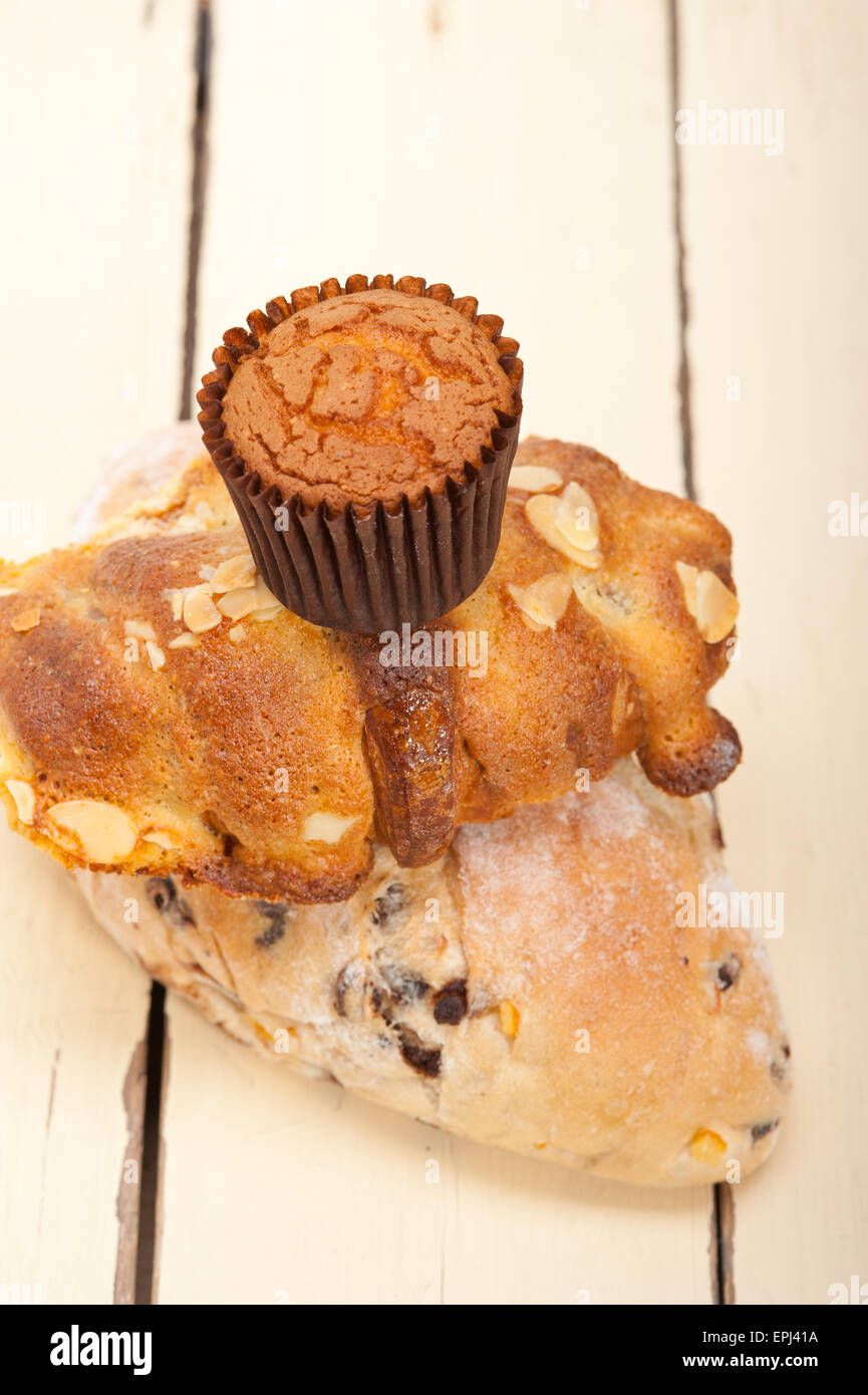 sweet bread cake selection Stock Photo - Alamy