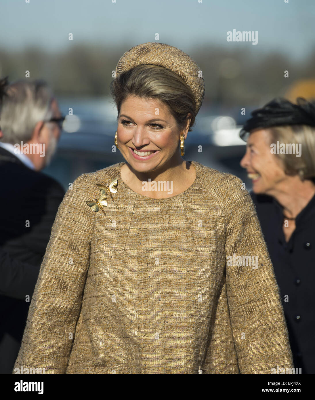 Queen Maxima attends the opening of a new building for CONO ...