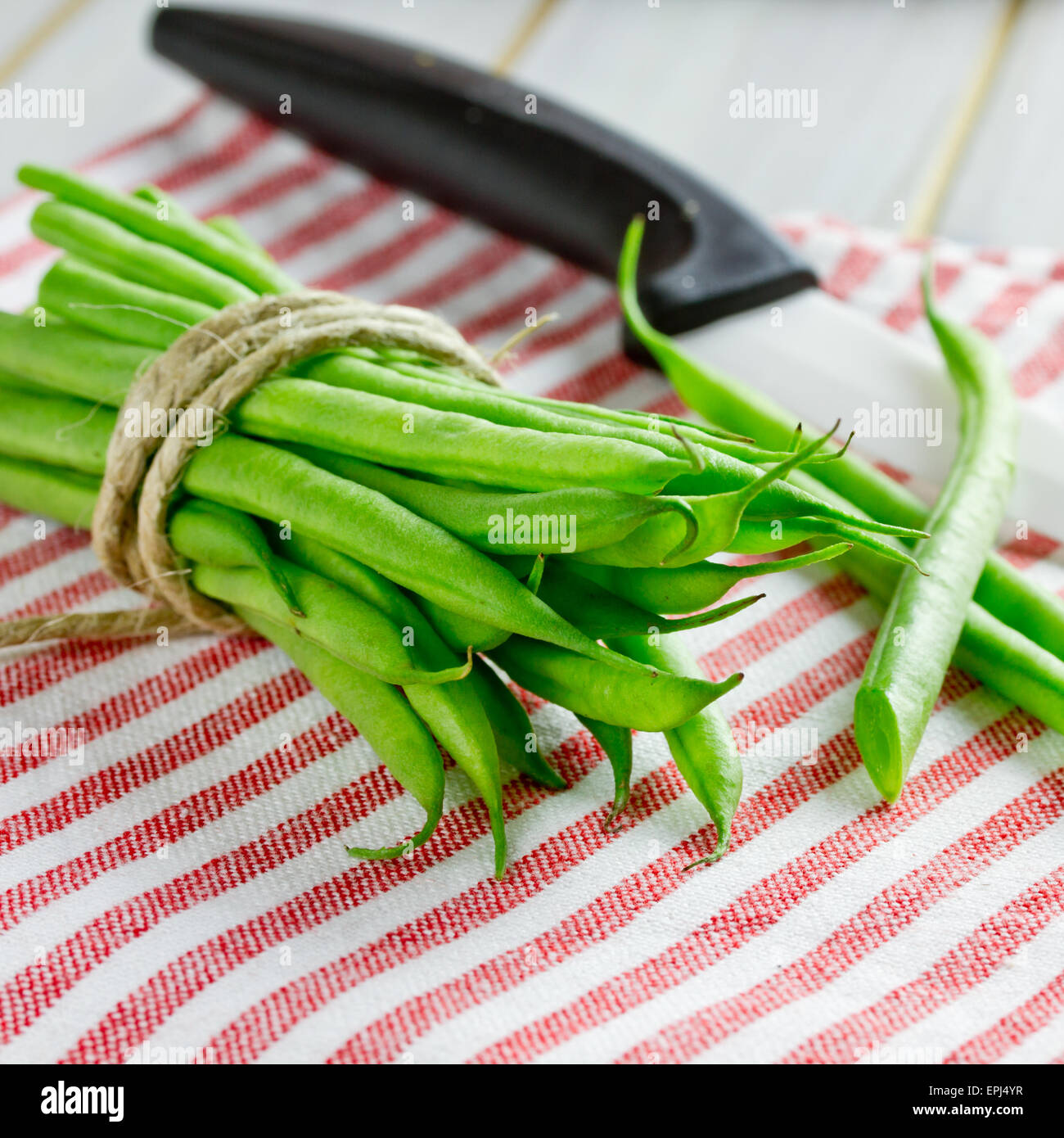 Bohnen geschnitten hi-res stock photography and images - Alamy