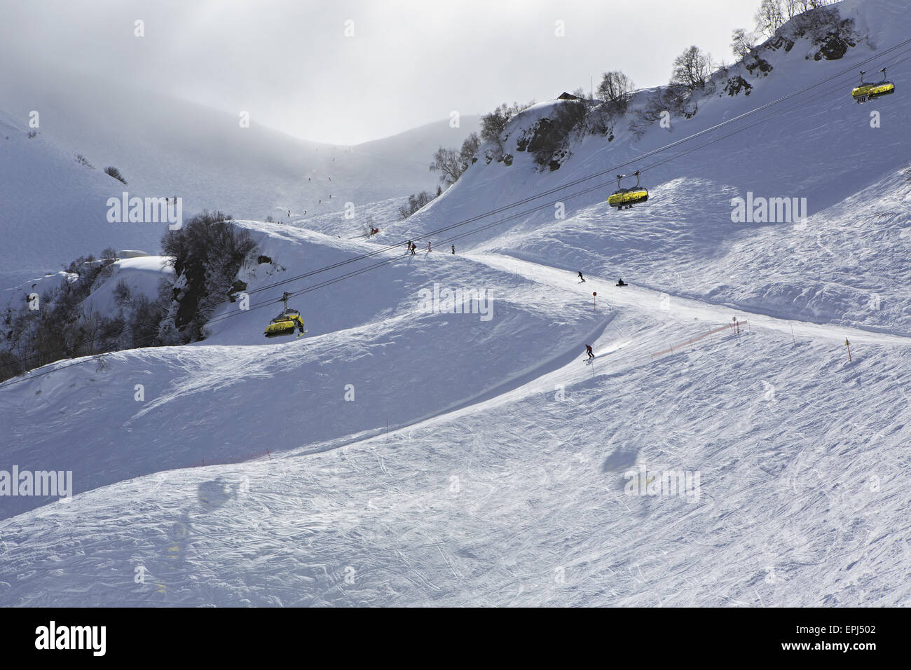 Rosa Khutor Alpine Ski Resort Stock Photo - Alamy