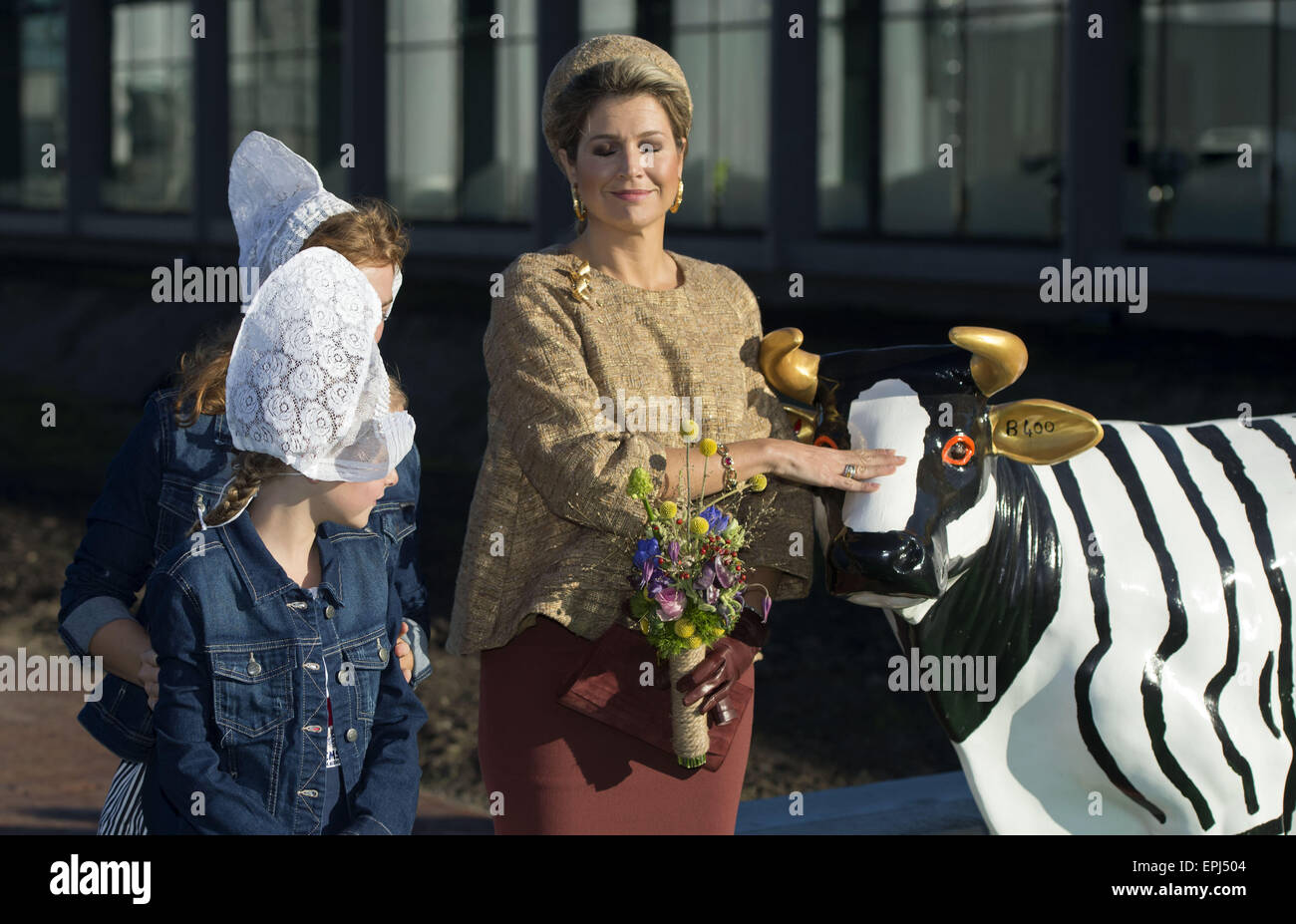 Queen Maxima attends the opening of a new building for CONO ...