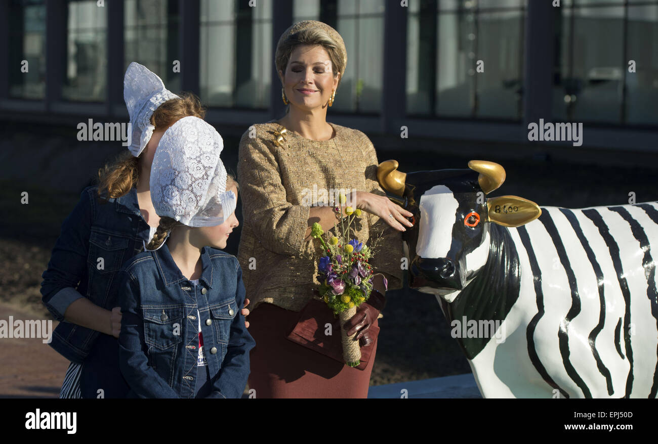 Queen Maxima attends the opening of a new building for CONO ...