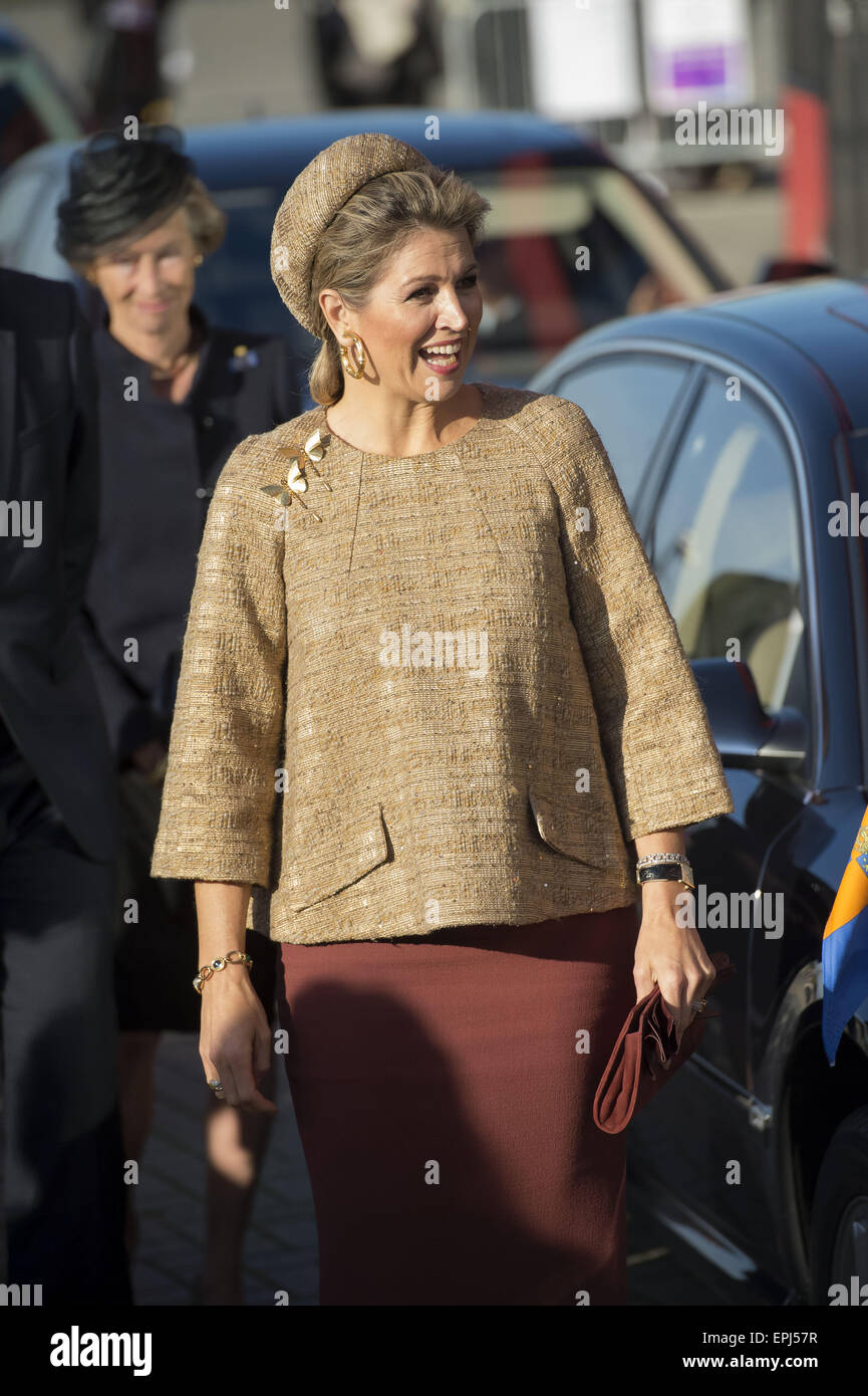 Queen Maxima attends the opening of a new building for CONO ...