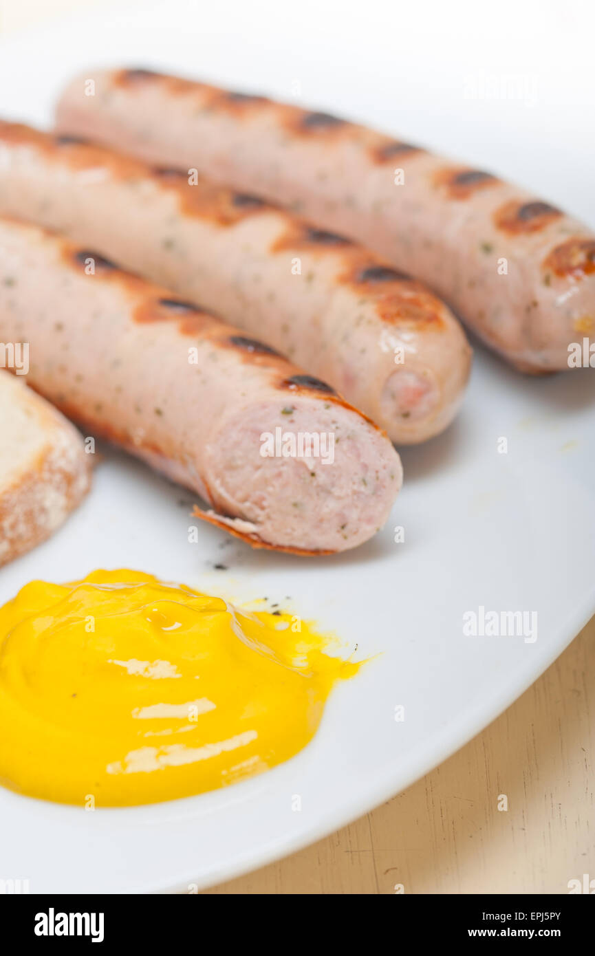traditional German wurstel sausages Stock Photo - Alamy