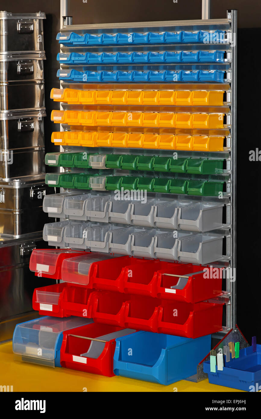 Plastic storage bins hi-res stock photography and images - Alamy