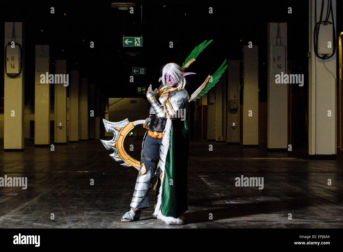 An Elf at the Role Play Convention 2015 in Cologne, Germany. On May 17 ...