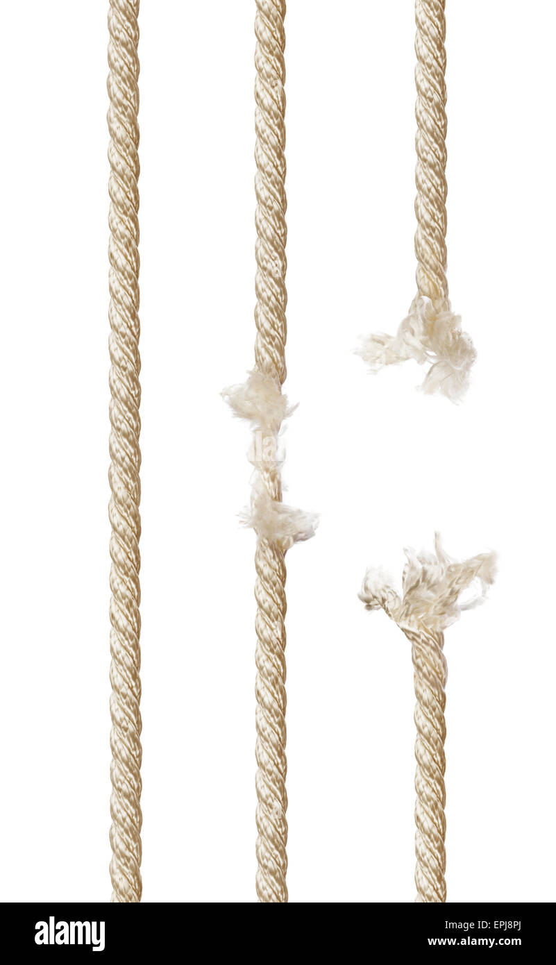 Set of ropes Stock Photo - Alamy