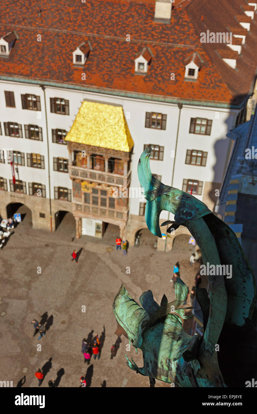 Golden roof palace innsbruck hi-res stock photography and images - Alamy