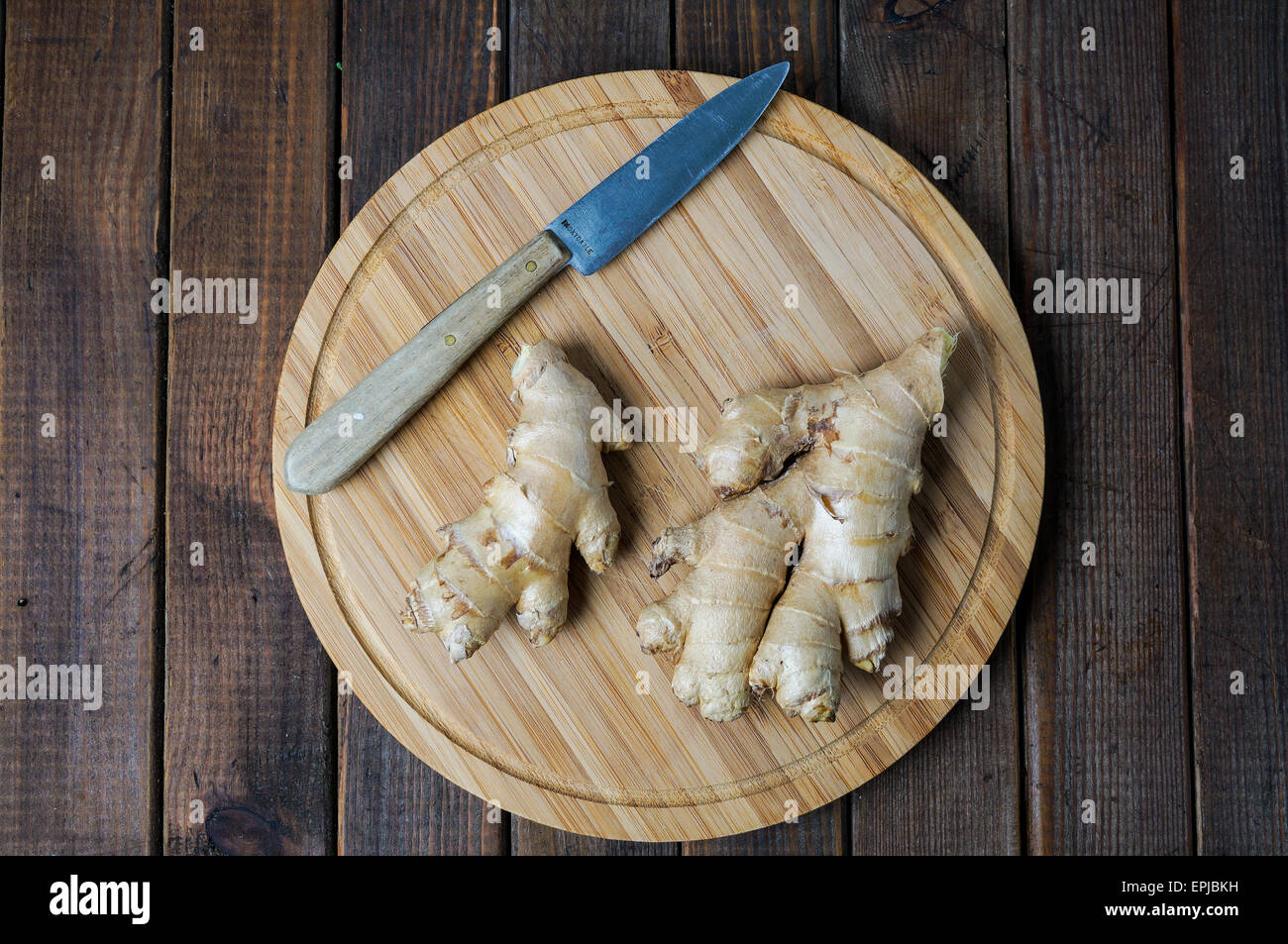 Fresh ginger knife hi-res stock photography and images - Alamy