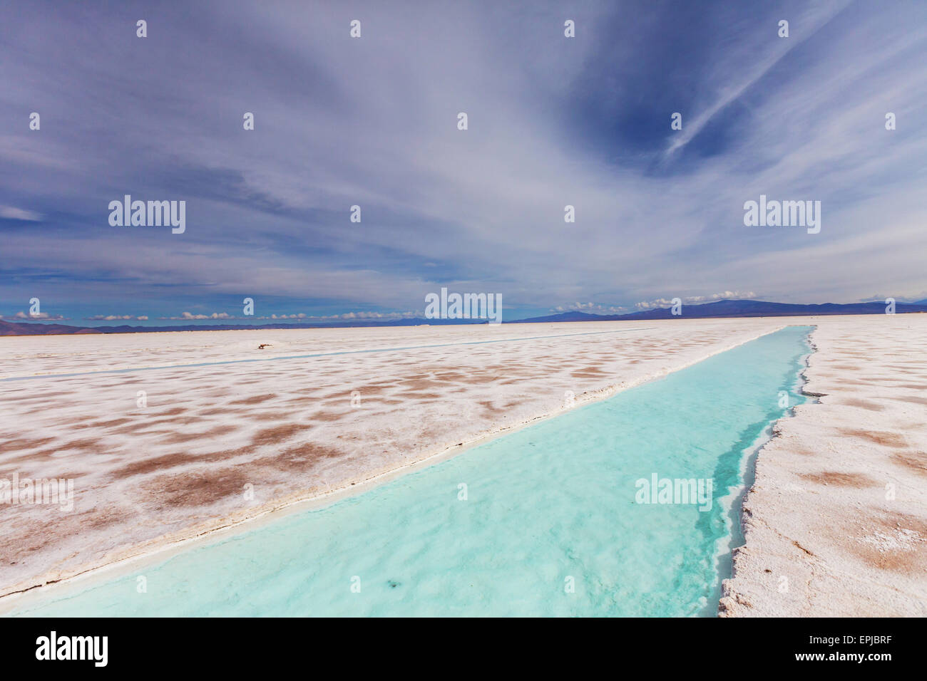 Salinas in Argentina Stock Photo - Alamy