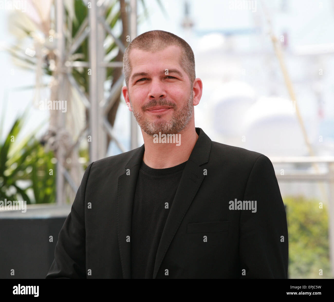 Cannes, France. 18th May, 2015. Director Eric Hannezo at the Enragés ...
