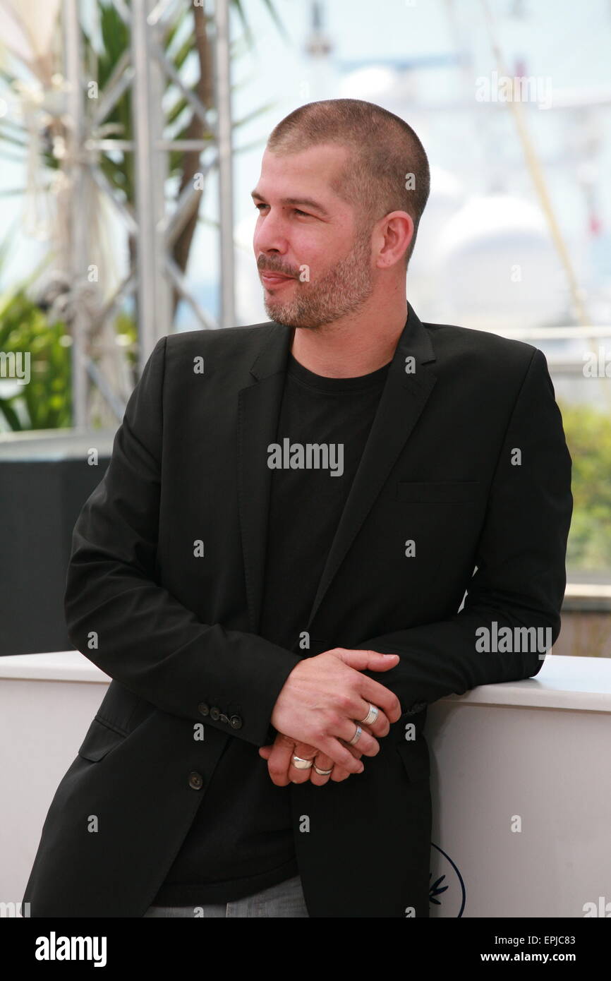 Cannes, France. 18th May, 2015. Director Eric Hannezo at the EnragŽs ...