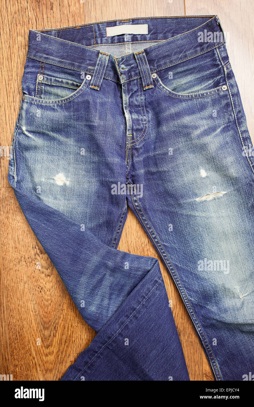 vintage fashion jeans Stock Photo - Alamy
