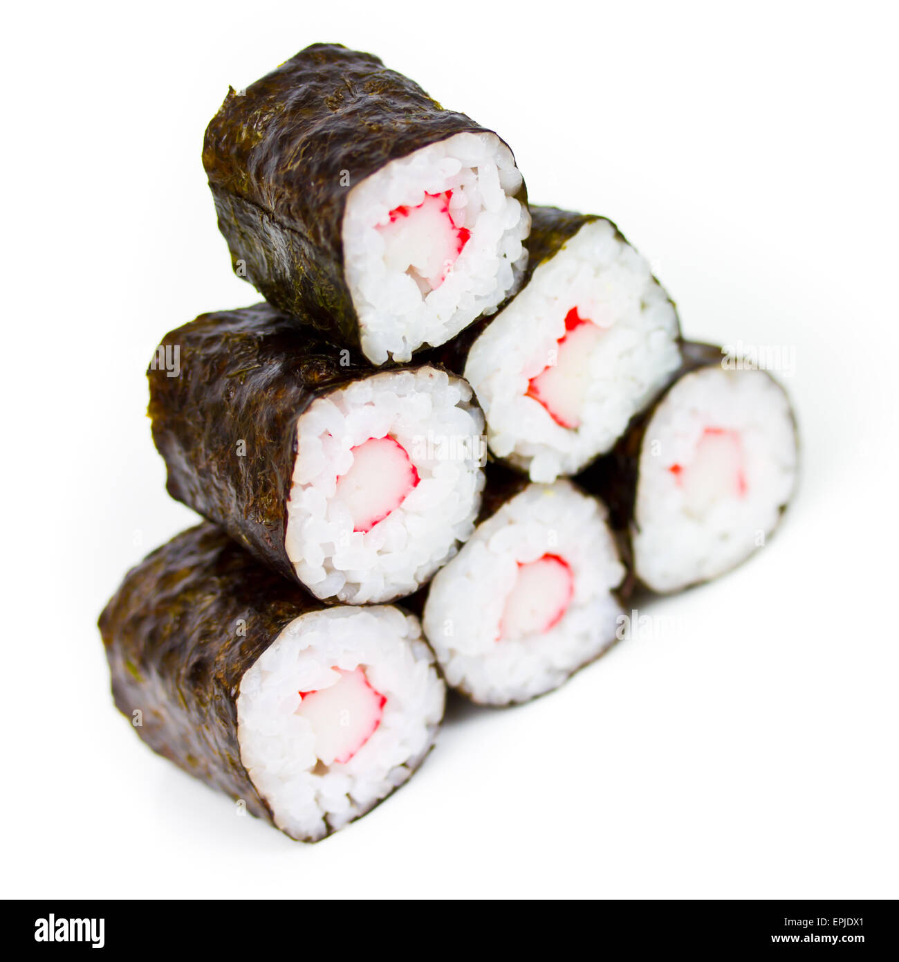 Sushirollchen Cut Out Stock Images & Pictures - Alamy