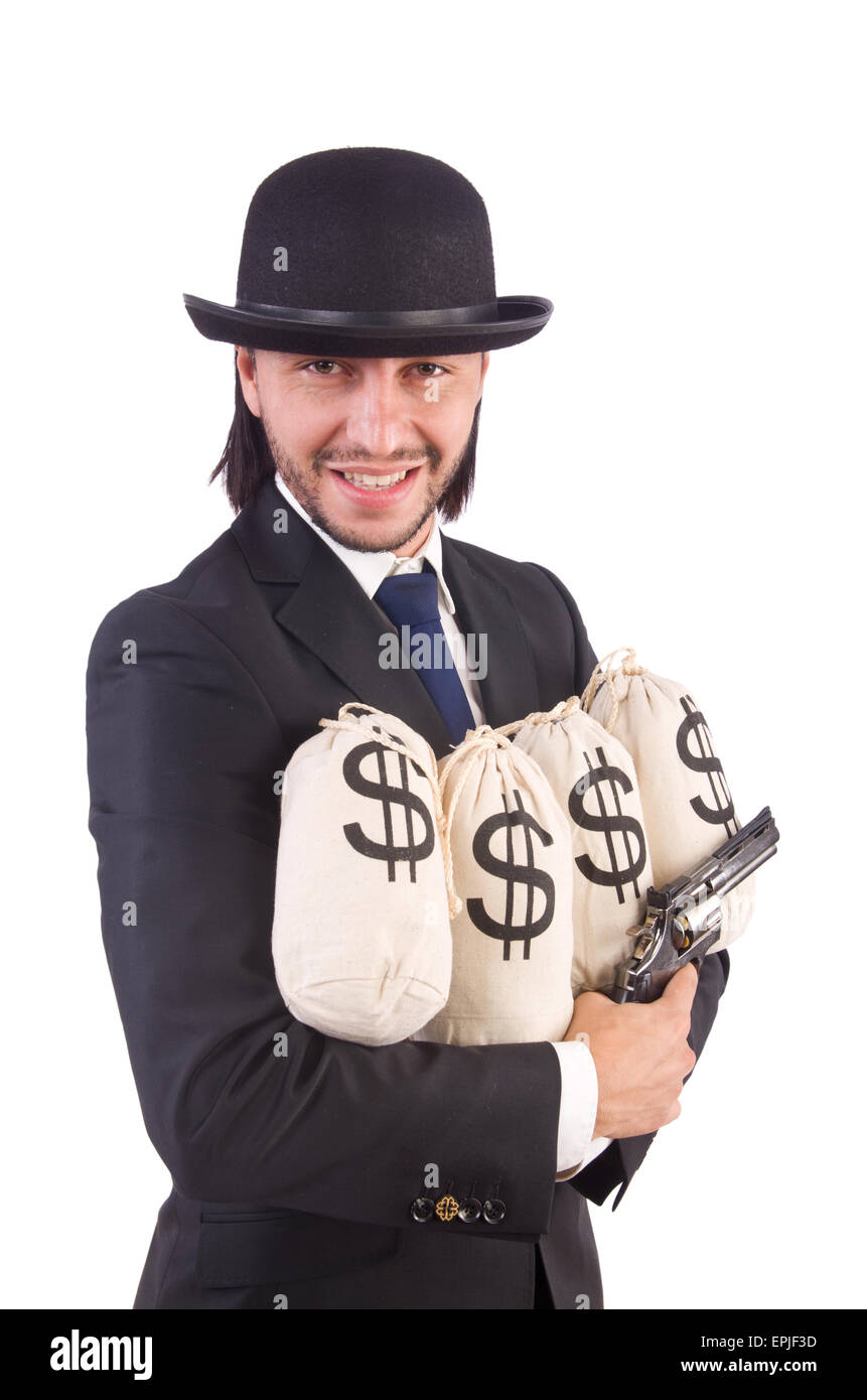 Young businessman isolated on the white background Stock Photo - Alamy