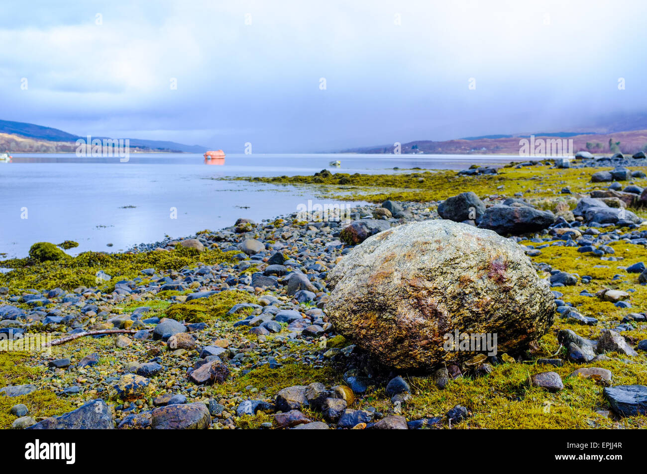 Landscape scene of Loch Eil Stock Photo - Alamy