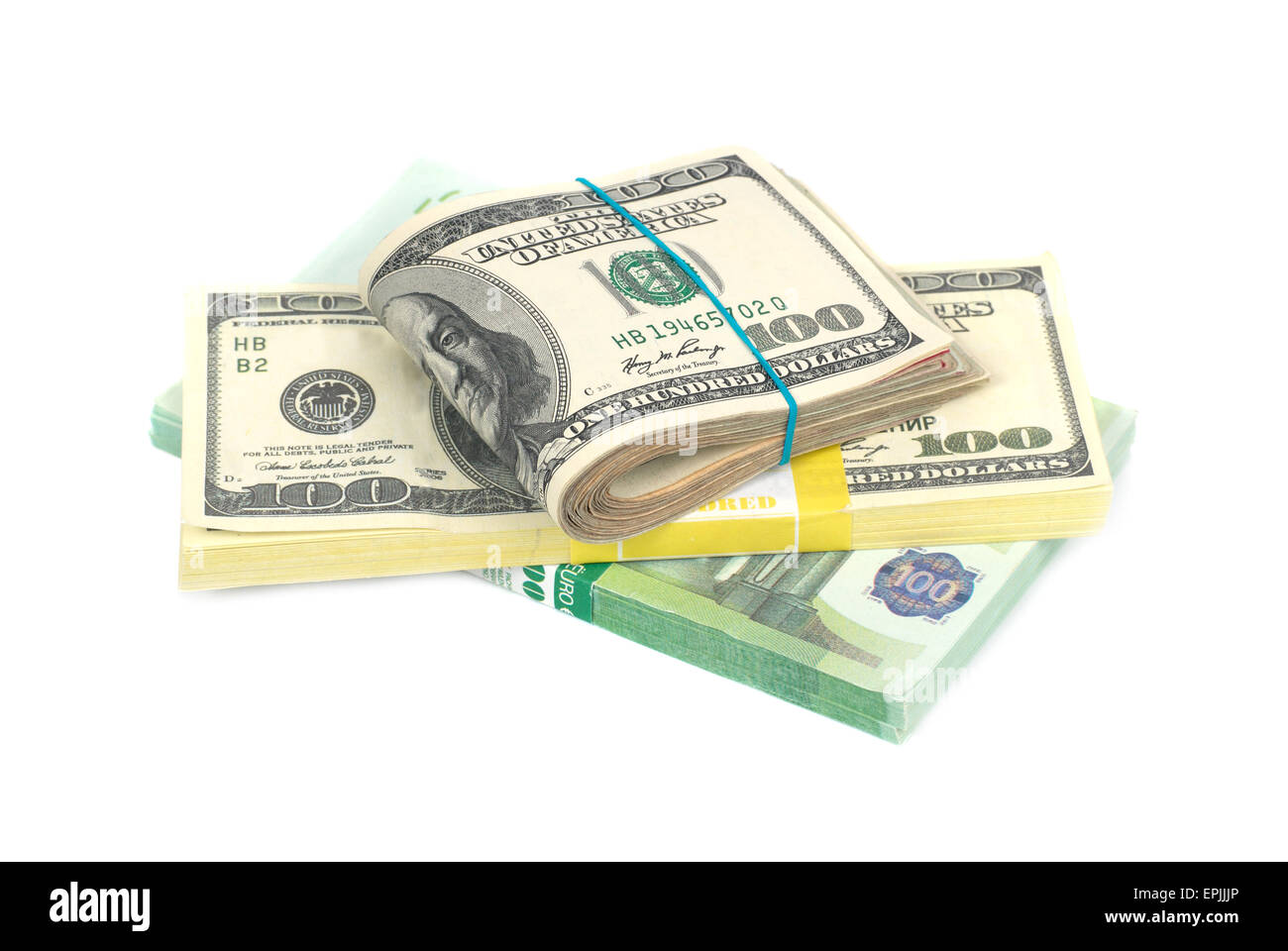 Stack of money Stock Photo - Alamy