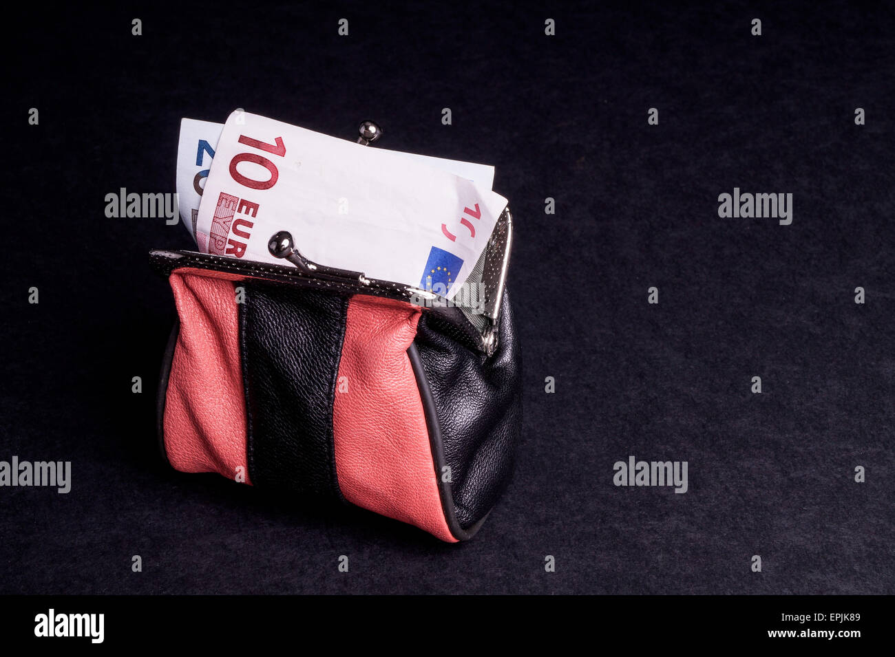 English money in purse hi-res stock photography and images - Alamy
