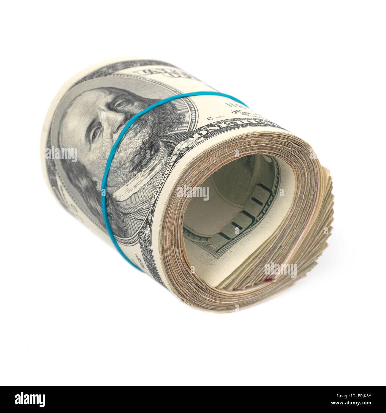 Money roll hi-res stock photography and images - Alamy