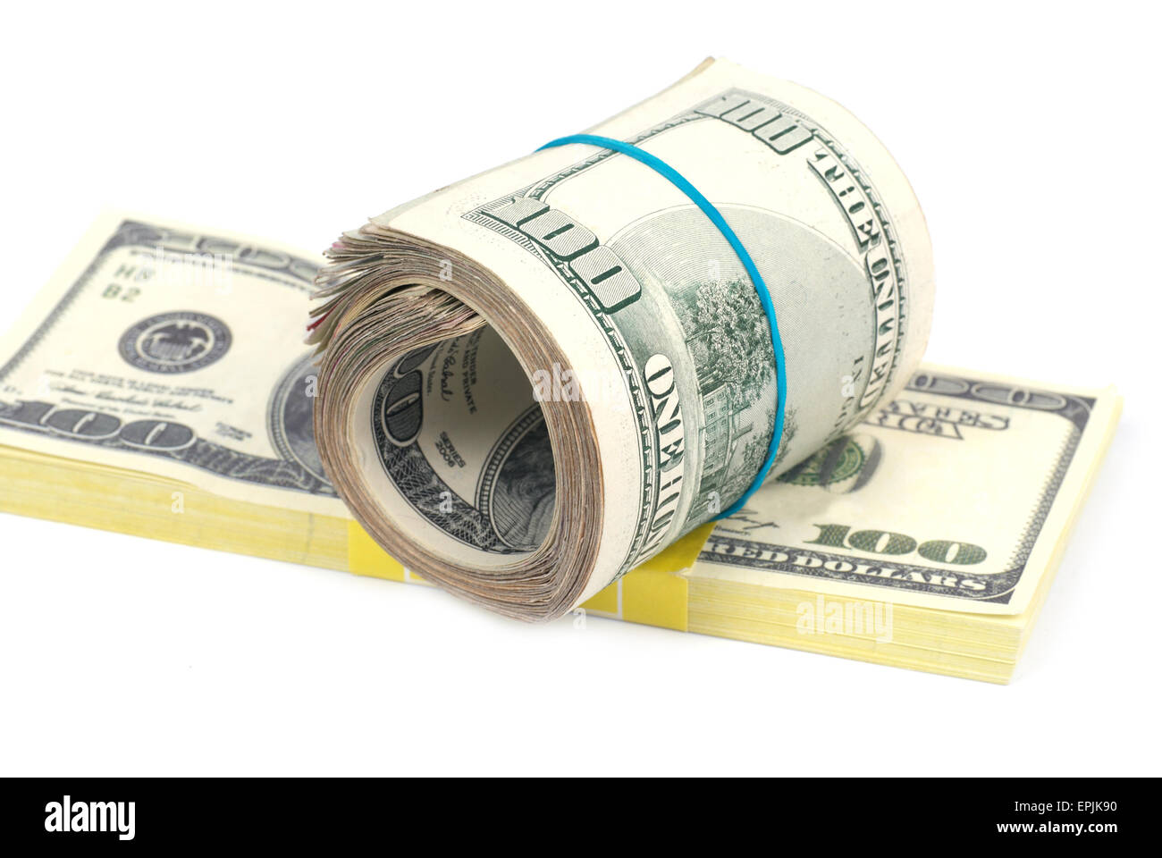 Stack of money Stock Photo - Alamy