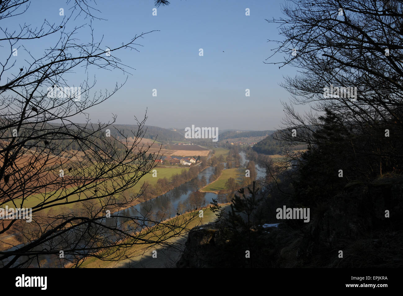 Naab, river valley Stock Photo - Alamy