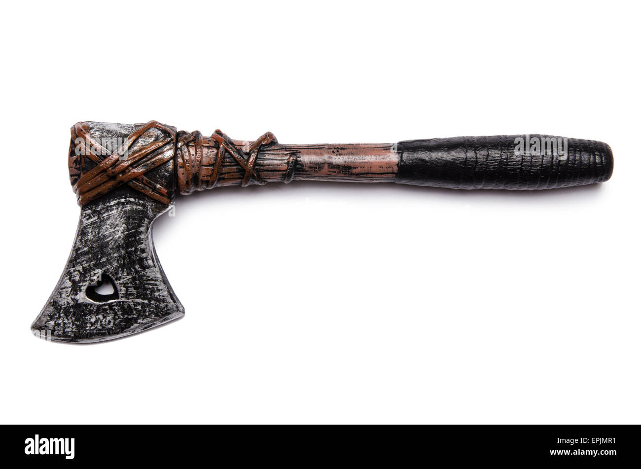 Axe isolated on the white background Stock Photo - Alamy