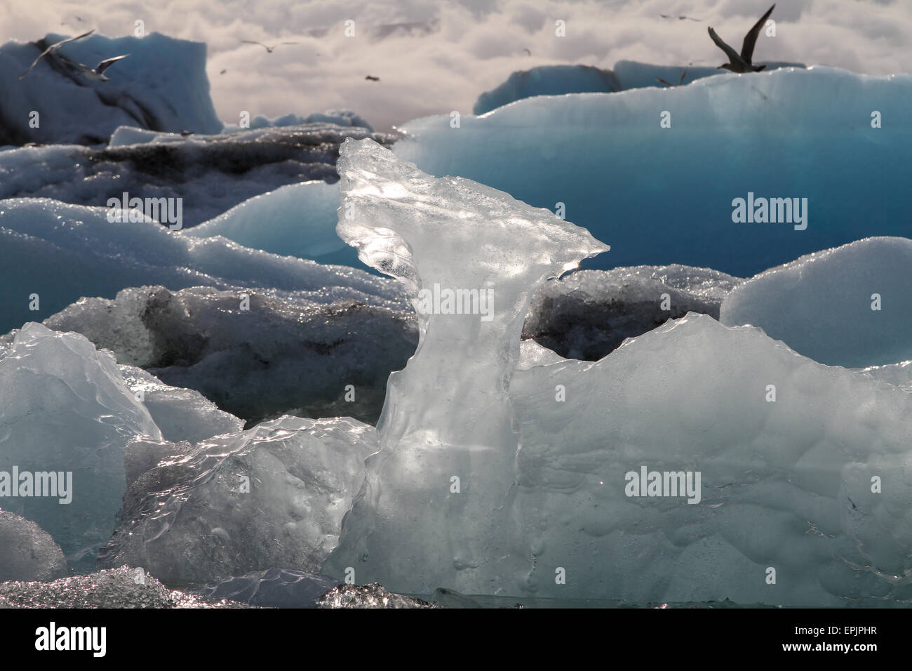 Ice formation closeup Stock Photo - Alamy