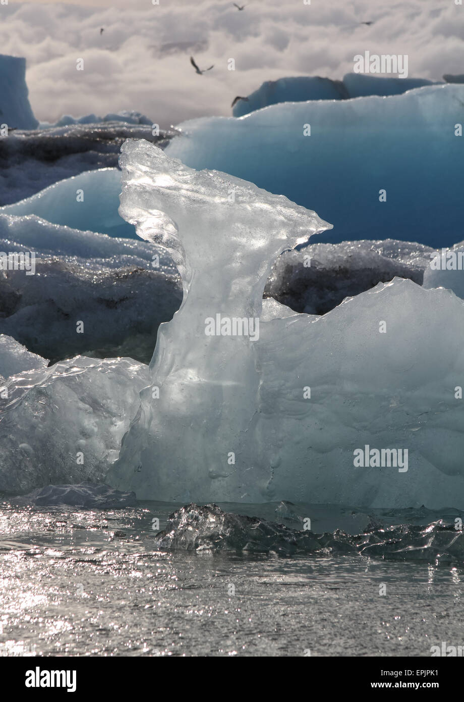 Ice formation closeup Stock Photo - Alamy
