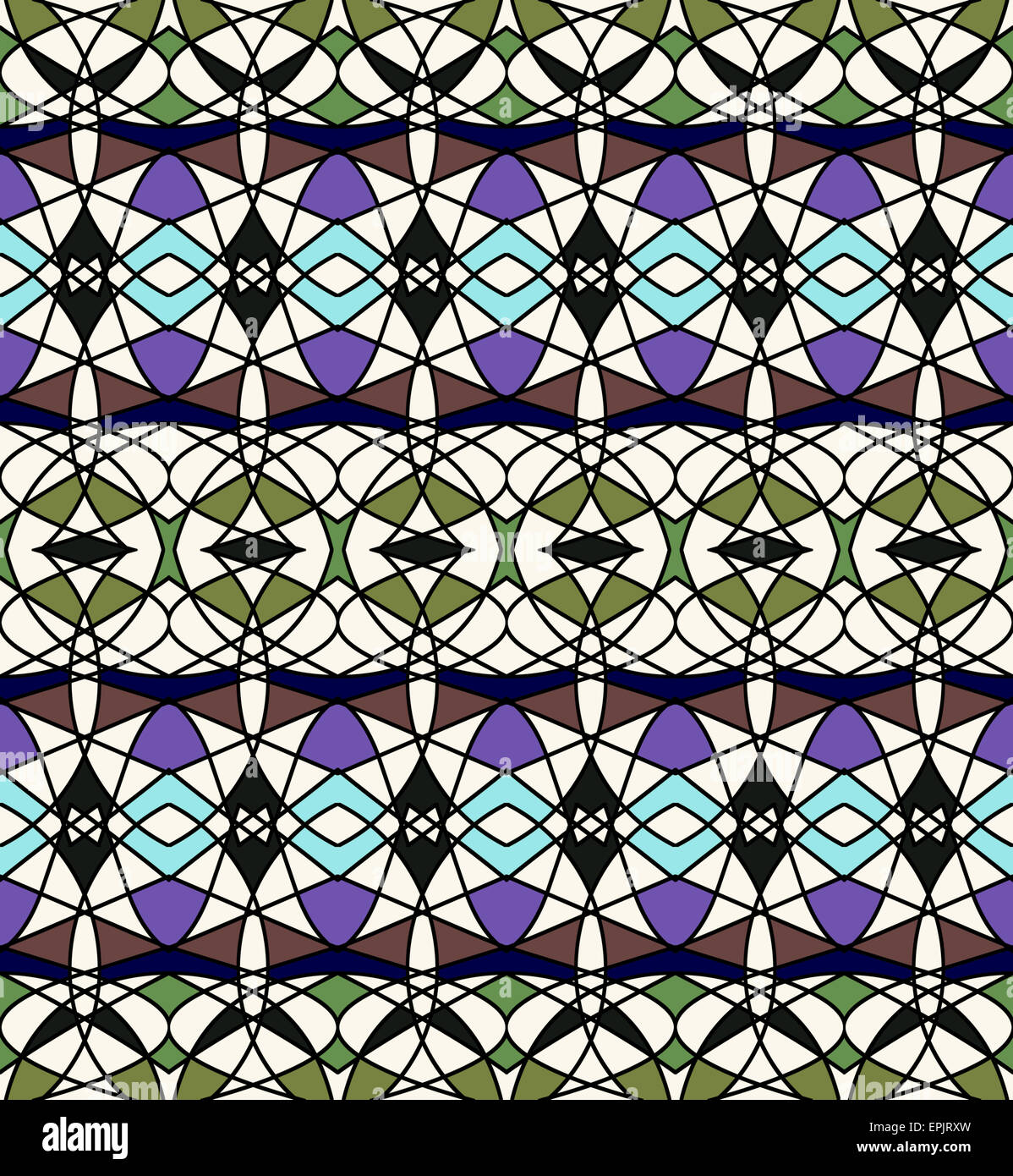 Jugendstil pattern seamless hi-res stock photography and images - Alamy