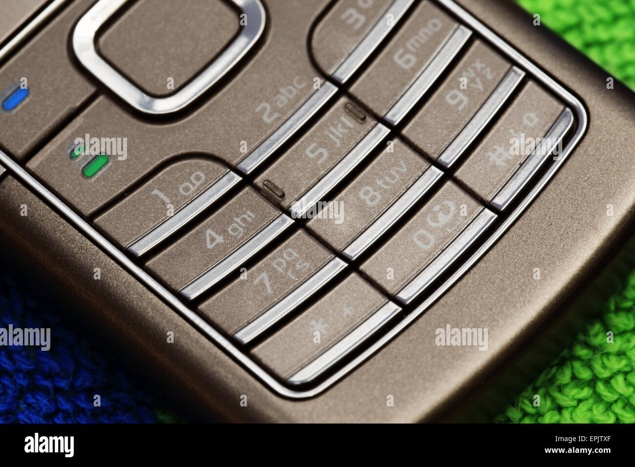 Keyboard of the phone Stock Photo - Alamy