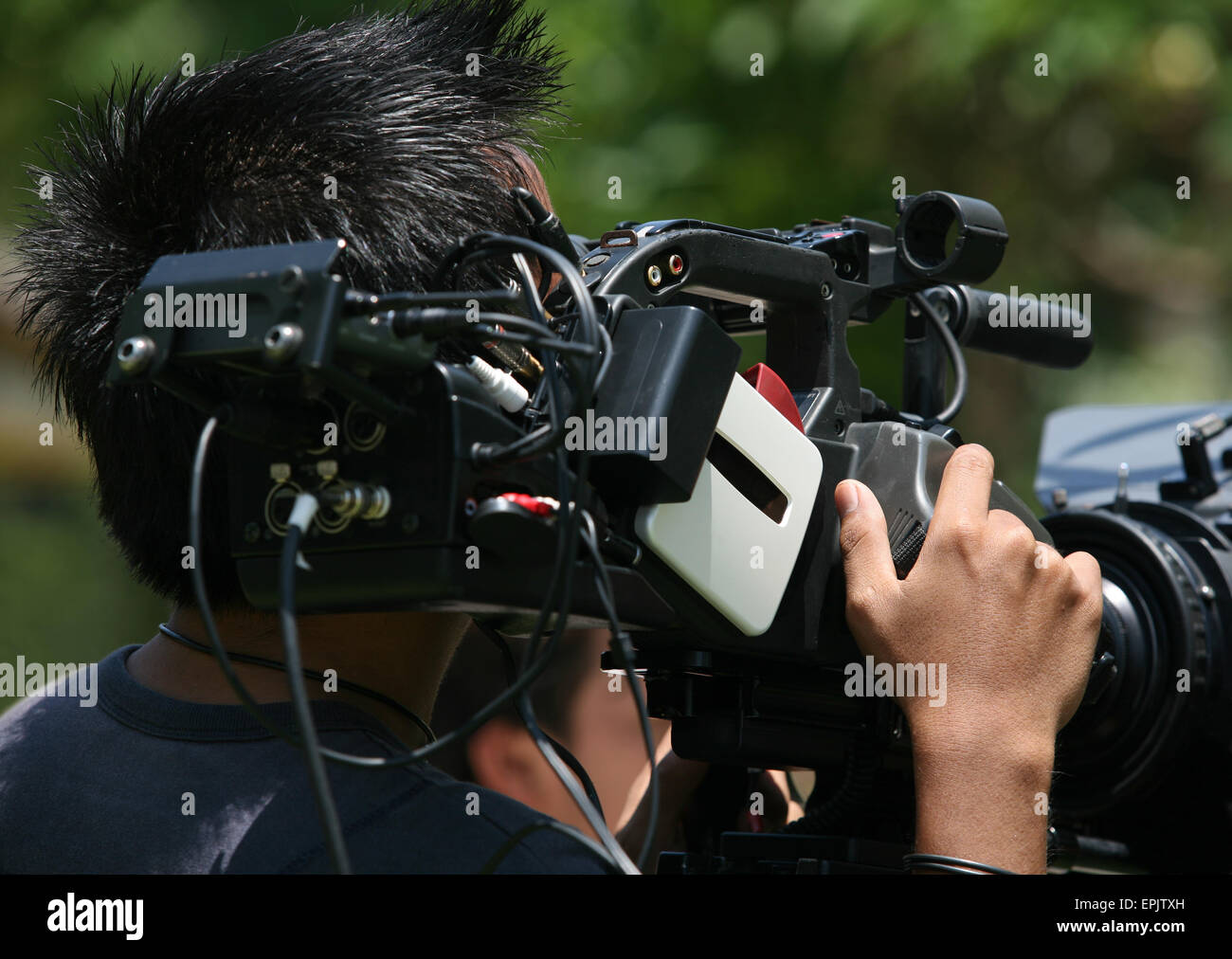 Light operator hi-res stock photography and images - Alamy