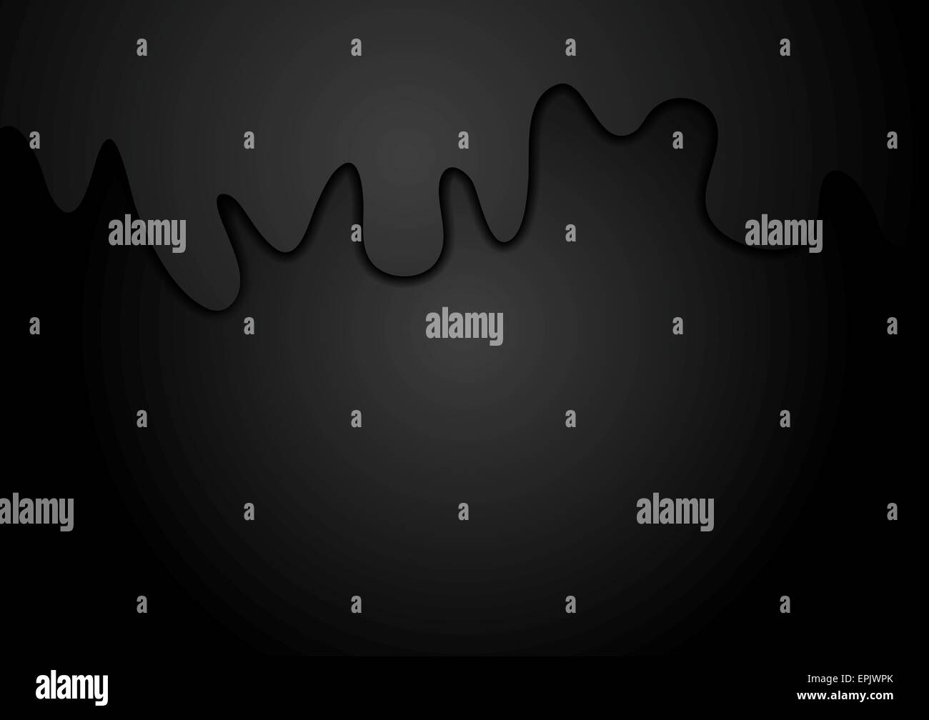 Wavy black design hi-res stock photography and images - Alamy